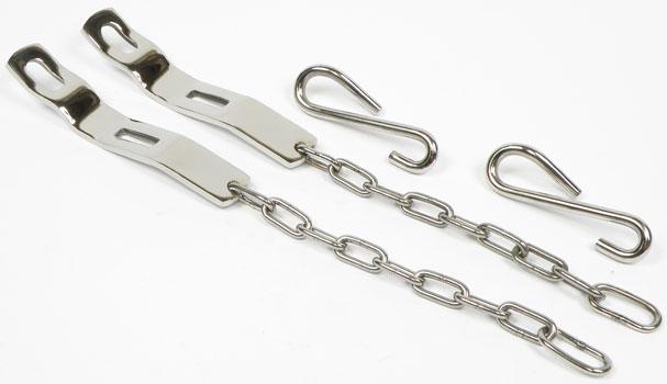 1958-66 Chevrolet, GMC Fleetside Pickup Tailgate Chain Set With ...