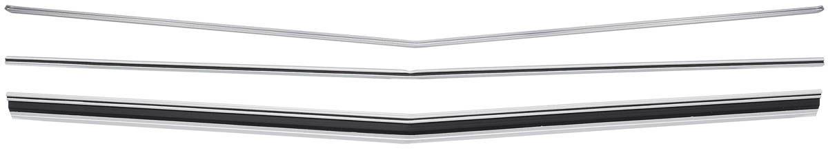 Molding Kit, Trunk, 1967 Chevelle, Complete - Kit - Restoparts ...