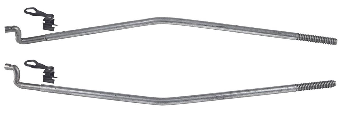 Rod, Door Lock, 1964-67 A-Body, Pair - Pair - Restoparts - Classic Body ...