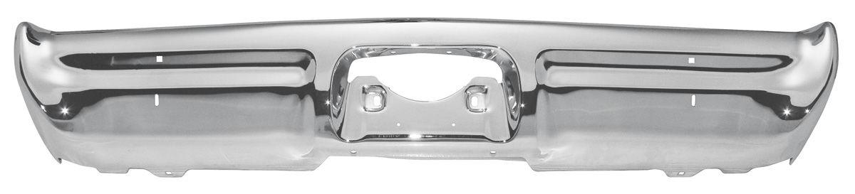Bumper, Rear, 1967 Lemans/Tempest, w/o Back-Up Lights In Bumper ...