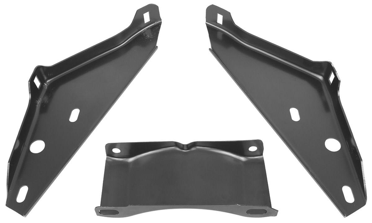 Bumper Brackets, Rear, 1966 GTO/LeMans/Tempest - Set - Restoparts ...