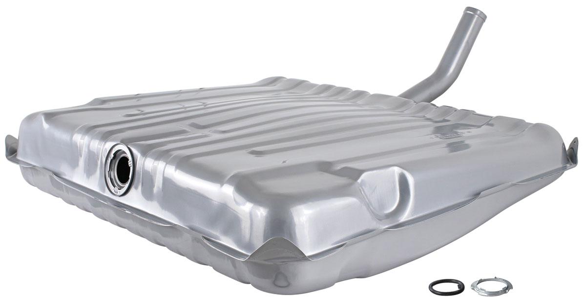 Fuel Tank, 20-Gallon, 1964 G.T.L., w/o Vent, w/Neck - Stainless Steel ...