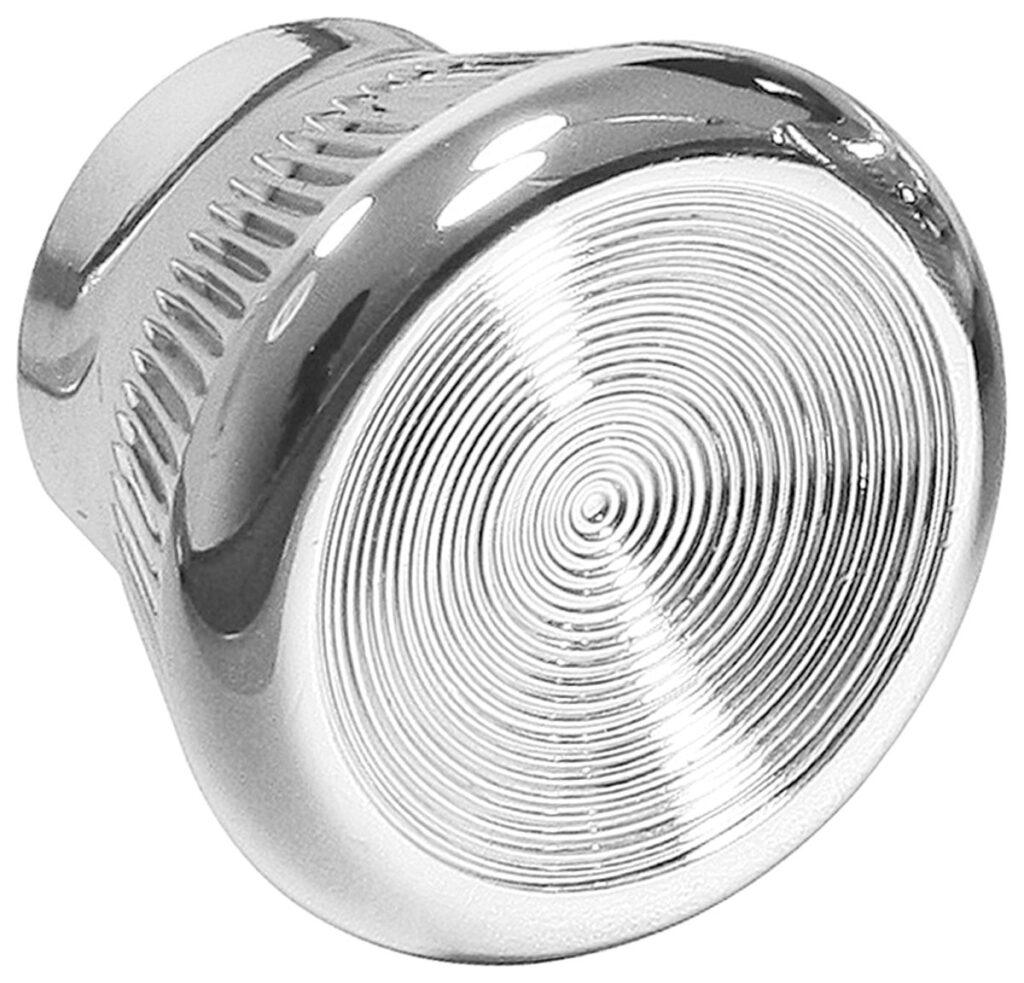 Dash Knob, Chrome, 1967-72 GTL/1969-72 Grand Prix, Chrome Plastic ...