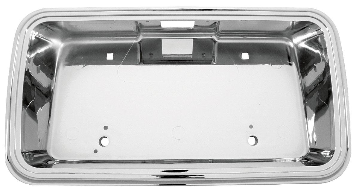 License Plate Pocket, 1978-87 El Camino, Reproduction - Black ...